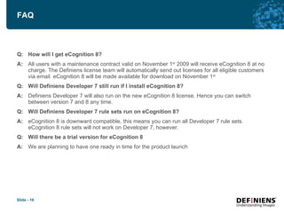 eCognition 8 Highlights | PPT