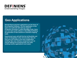 eCognition 8 Highlights | PPT