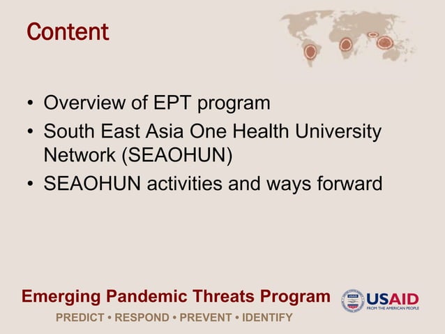 South East Asia One Health University Network (SEAOHUN): A regional ...