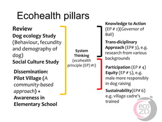 Ecohealth and One Health research in Southeast Asia: Examples ...