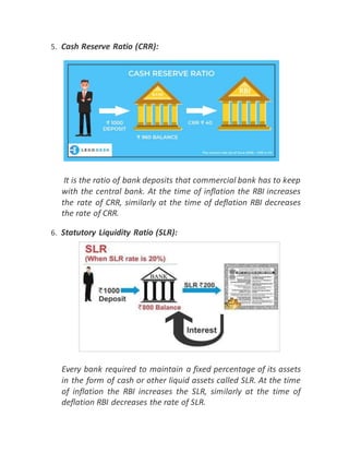 Role of RBI in Control of Credit- Class 12 Economics | DOCX