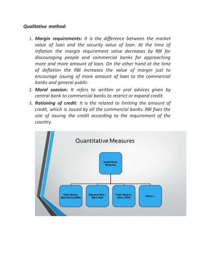 Role of RBI in Control of Credit- Class 12 Economics | DOCX | Business ...