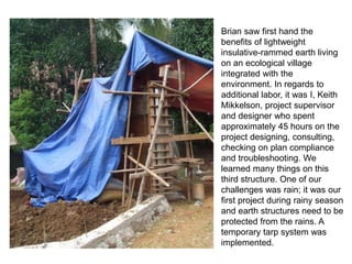 Eco House Project - Rammed Earth | PPTX