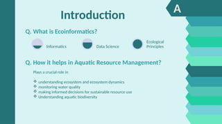Ecoinformatics[1], A delightful presentation.pptx