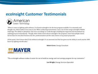 EcoInsight User Reviews | PPT