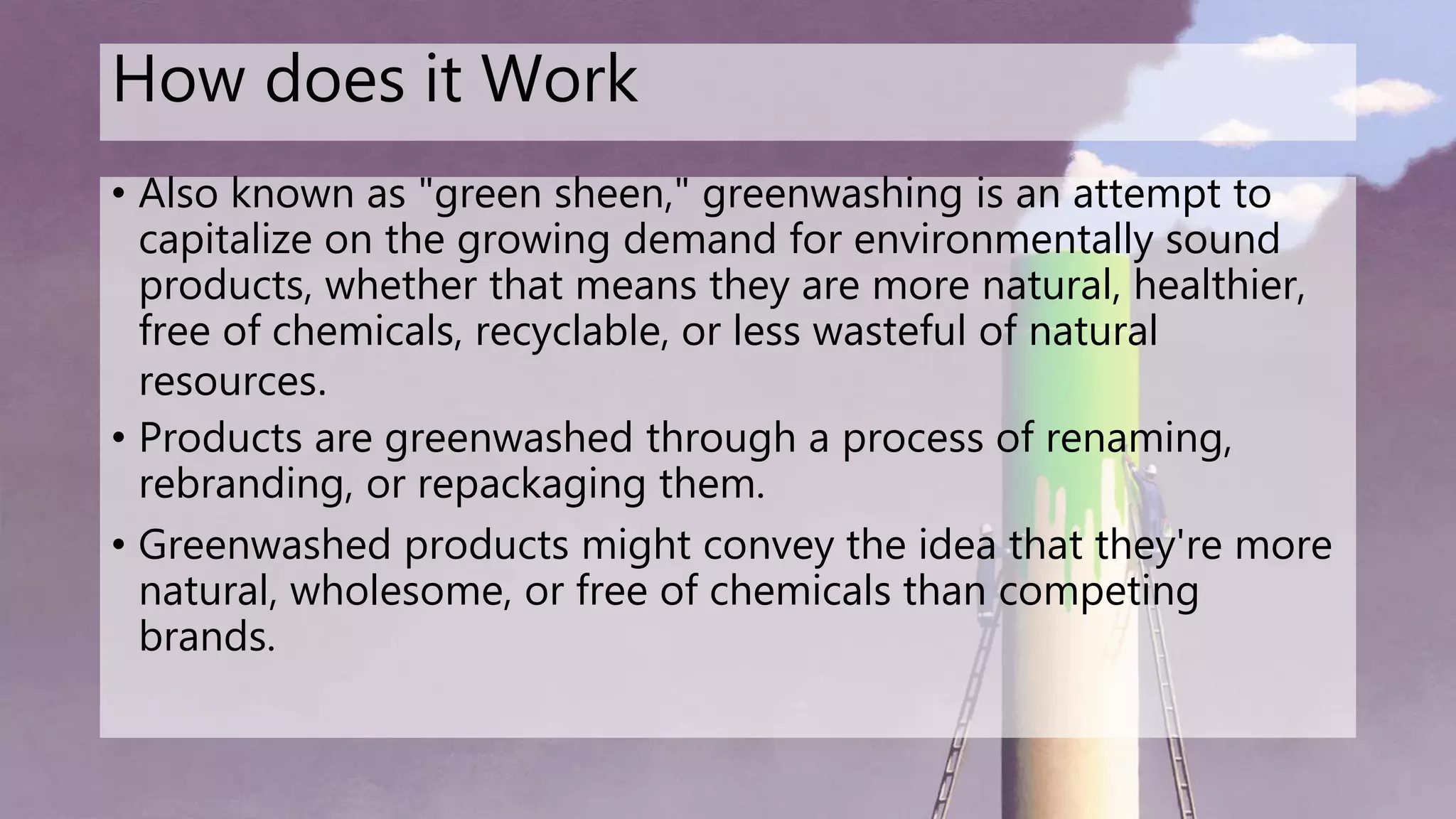 Ecolabelling and greenwashing | PPT