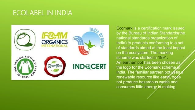 Ecolabelling | PPTX