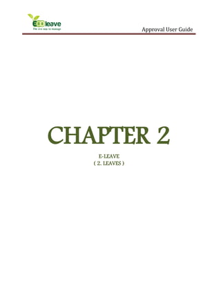 Ecoleave approval-user-manual | PDF