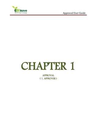 Ecoleave approval-user-manual | PDF