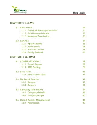 Ecoleave-HR-user-manual | PDF