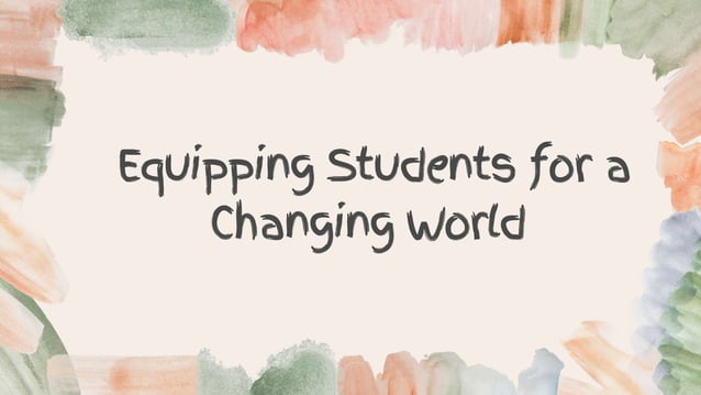 Ecole Gloable's CBSE Curriculum Equipping Students for a Changing World ...