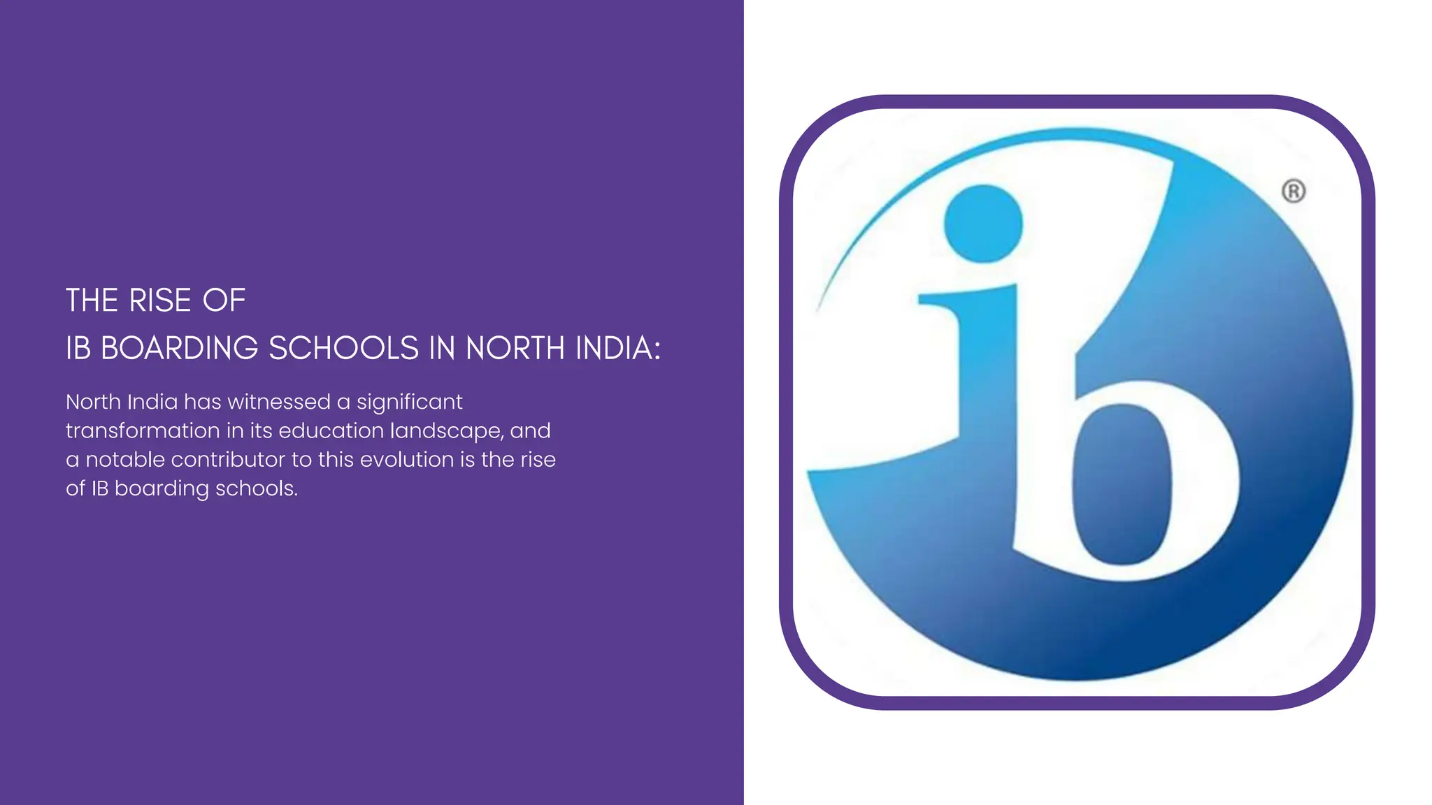 Ecole Globale's Contribution to the Growth of IB Boarding Schools in ...