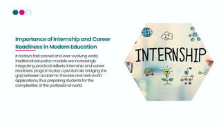 Ecole Globale's Internship and Career Readiness Programs A Unique ...