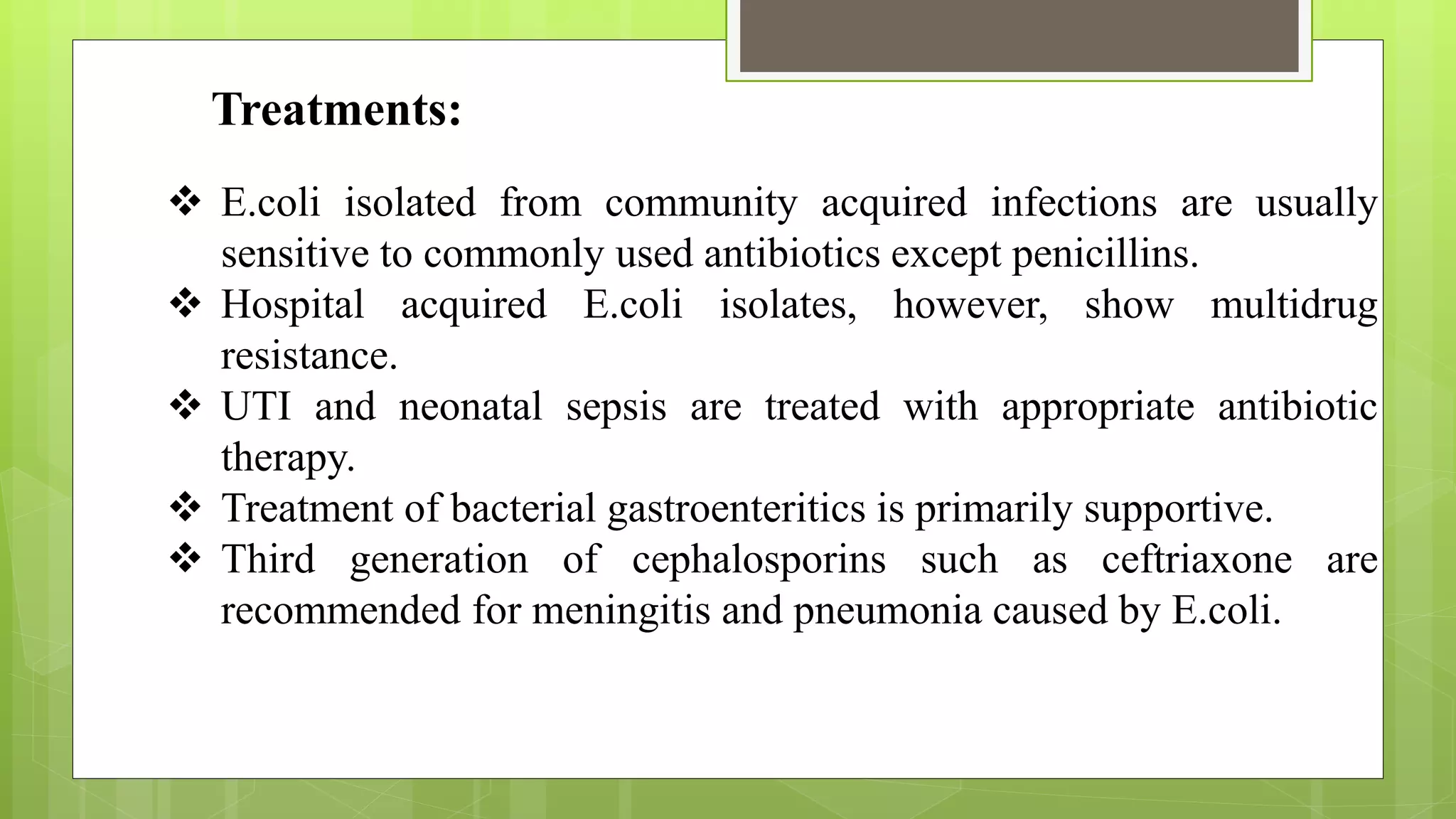 E coli | PPTX