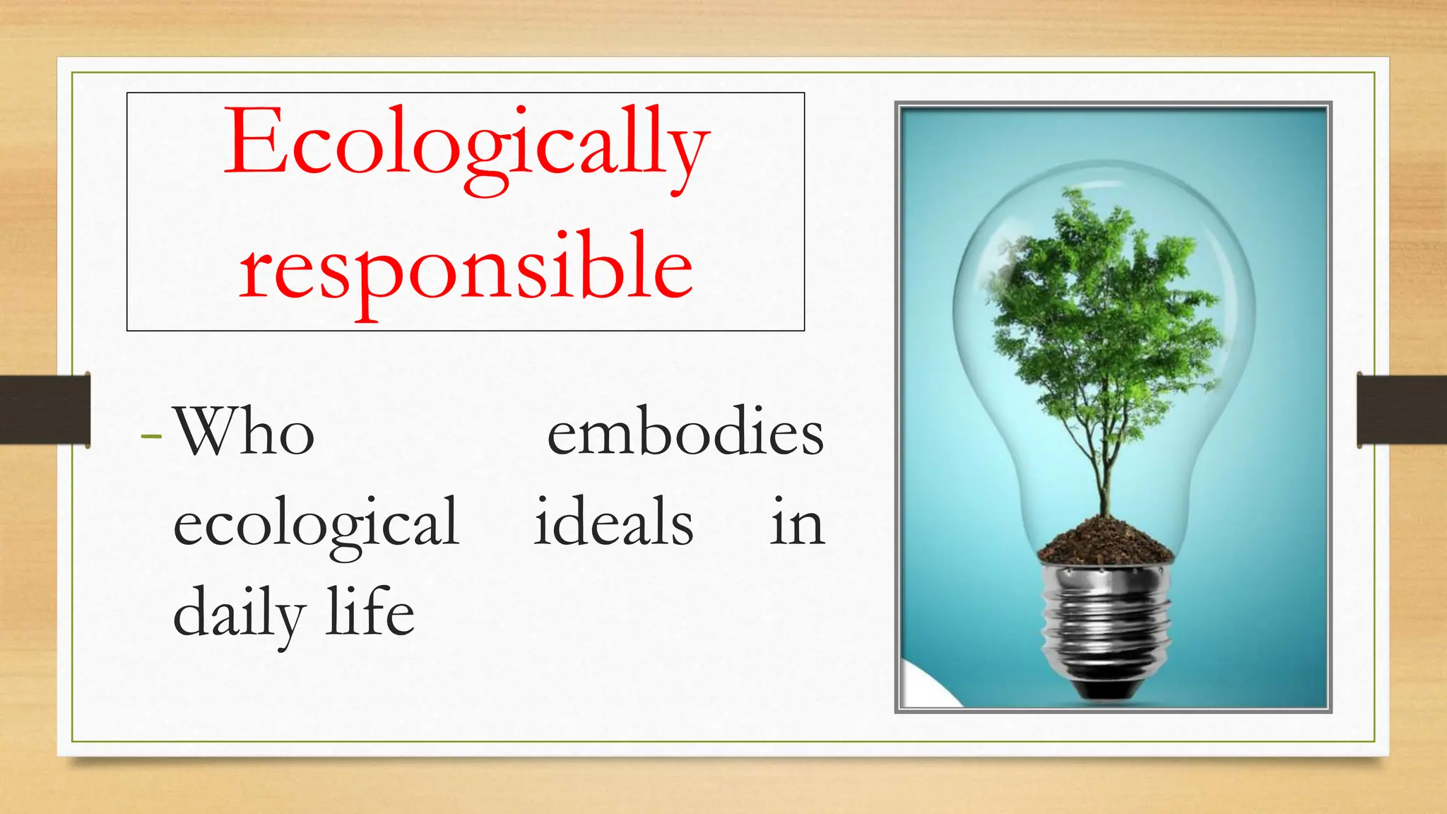 ECOLITERACY.pptx literate in environment | PPTX