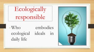 ECOLITERACY.pptx literate in environment | PPTX