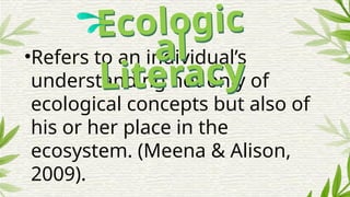 Ecoliteracy G5 [Autosaved] ecological.pptx