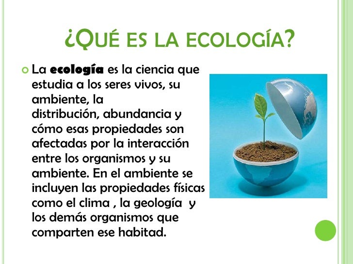 Ecología