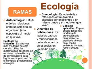 Ecologia y Desarollo Ambiental | PPTX