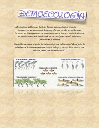 Ecologia y medio ambiente | DOCX