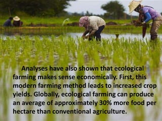 Ecological agriculture | PPTX