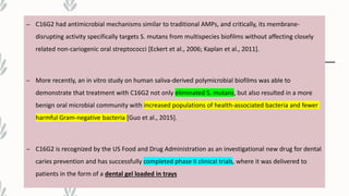 Ecological Approaches to Dental Caries Prevention | PPTX