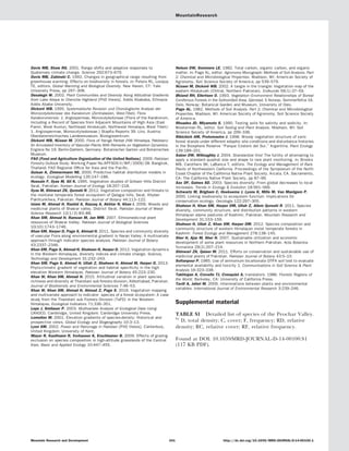 Ecological assessment of plant communities in the peochar valley of the ...