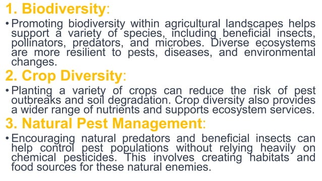 Ecological balance in the agro-ecosystem.pptx | Agriculture | Industries