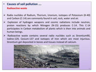 Ecological effects of soil pollution and it’s management.pptx