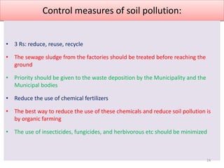 Ecological effects of soil pollution and it’s management.pptx