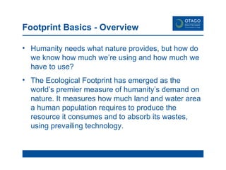 Ecological Footprint | PPT