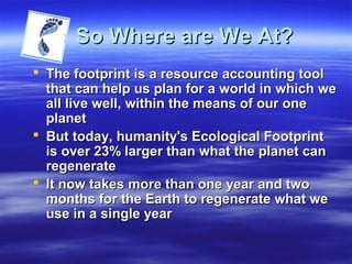 Ecological footprint | PPT