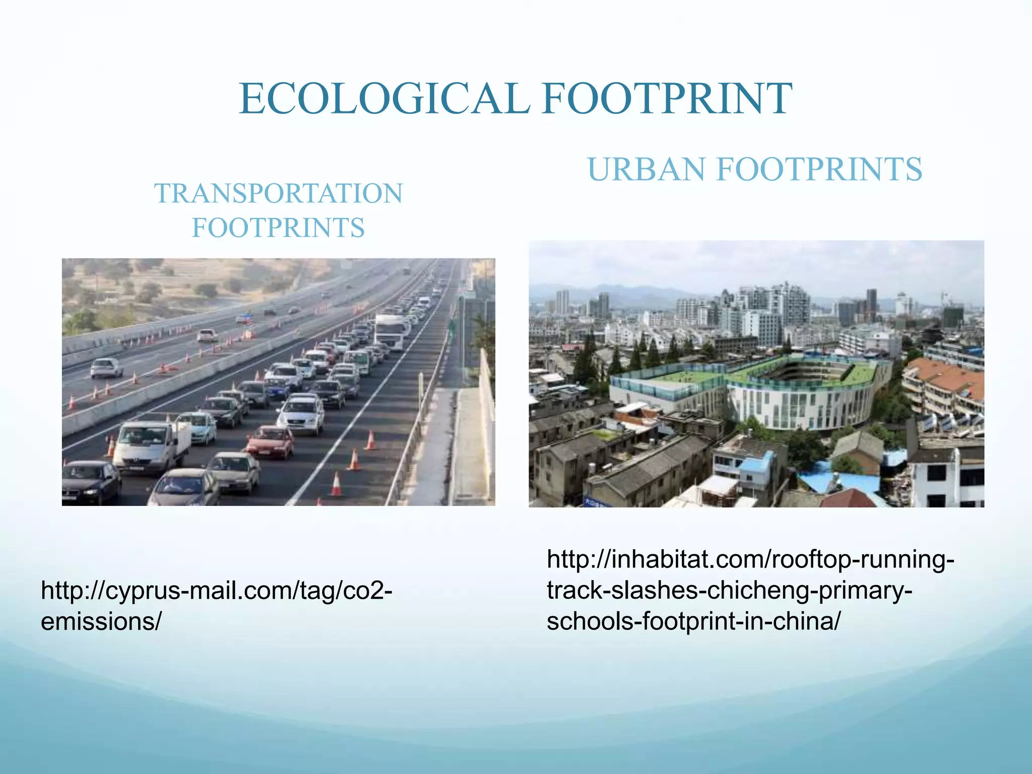 Ecological foot print | PPTX