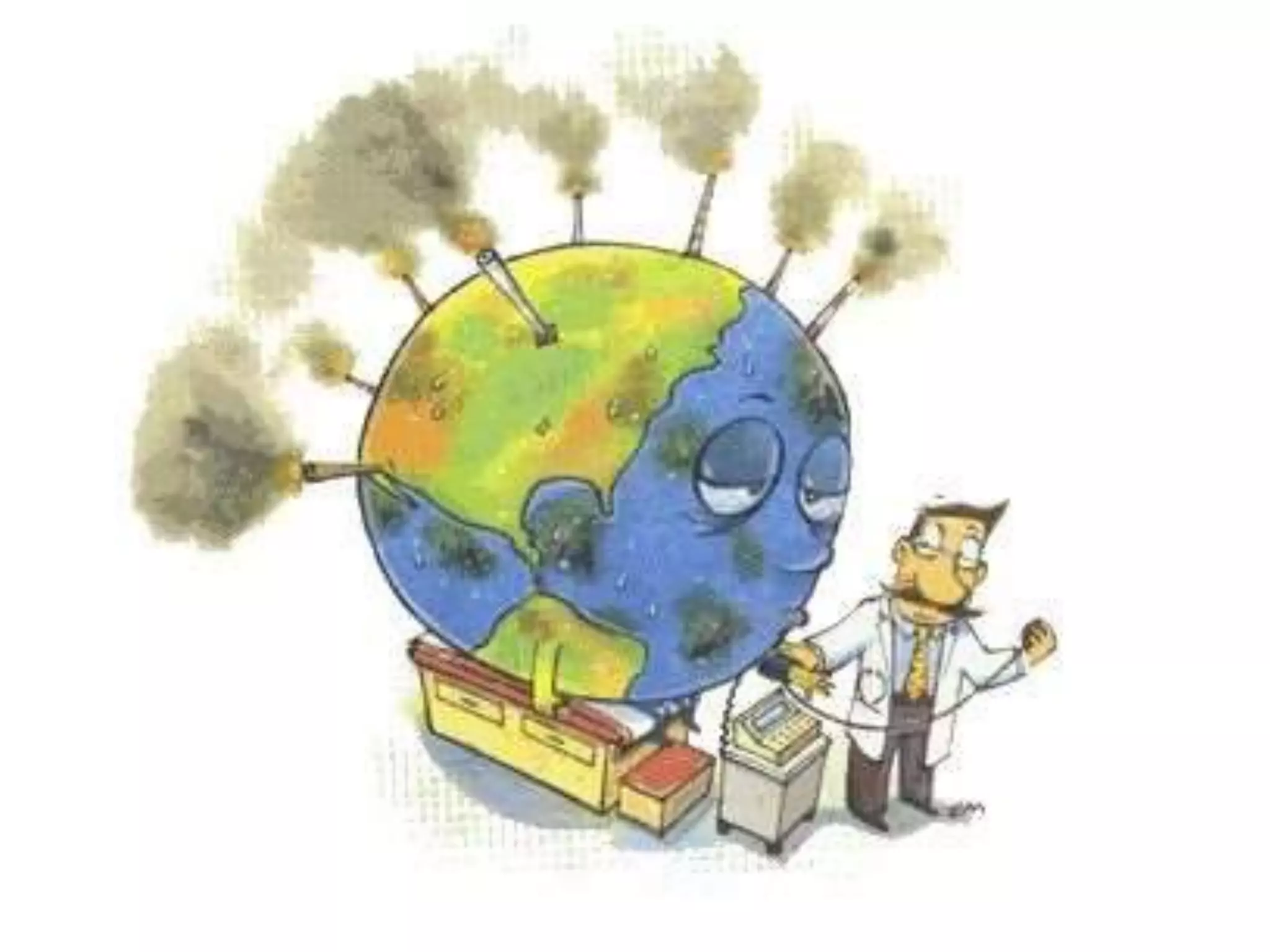 Ecological Footprint Cartoons | PPTX