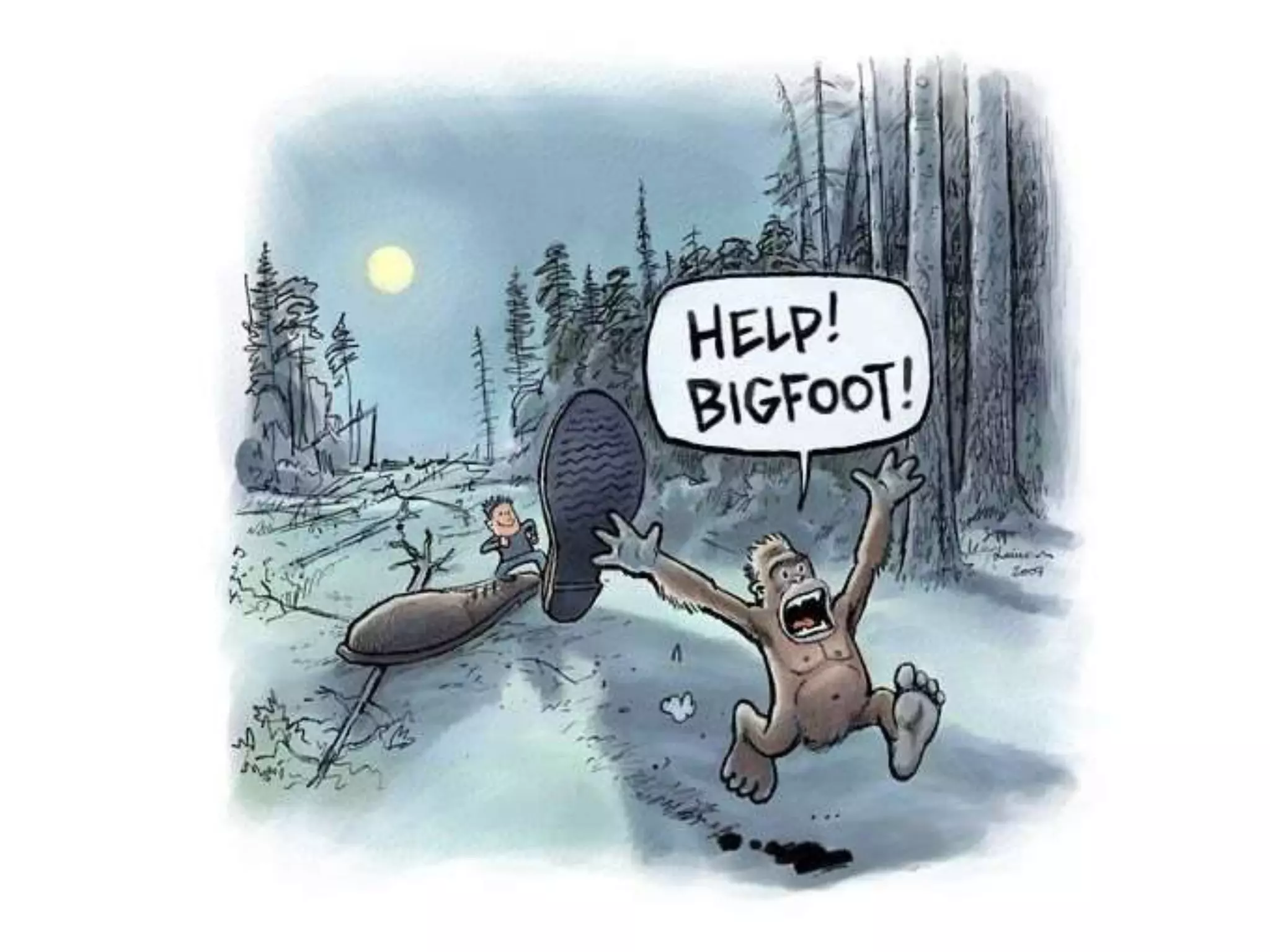 Ecological Footprint Cartoons | PPTX