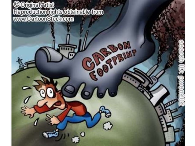 Ecological Footprint Cartoons | PPTX