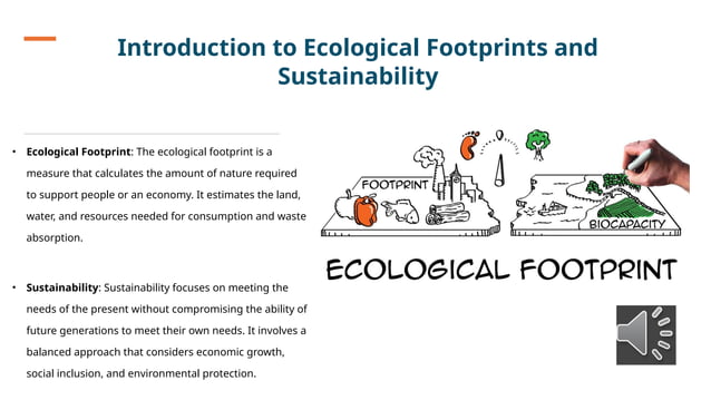 Ecological Footprints and Sustainability | PPTX