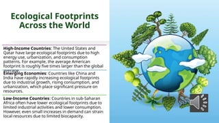 Ecological Footprints and Sustainability | PPTX