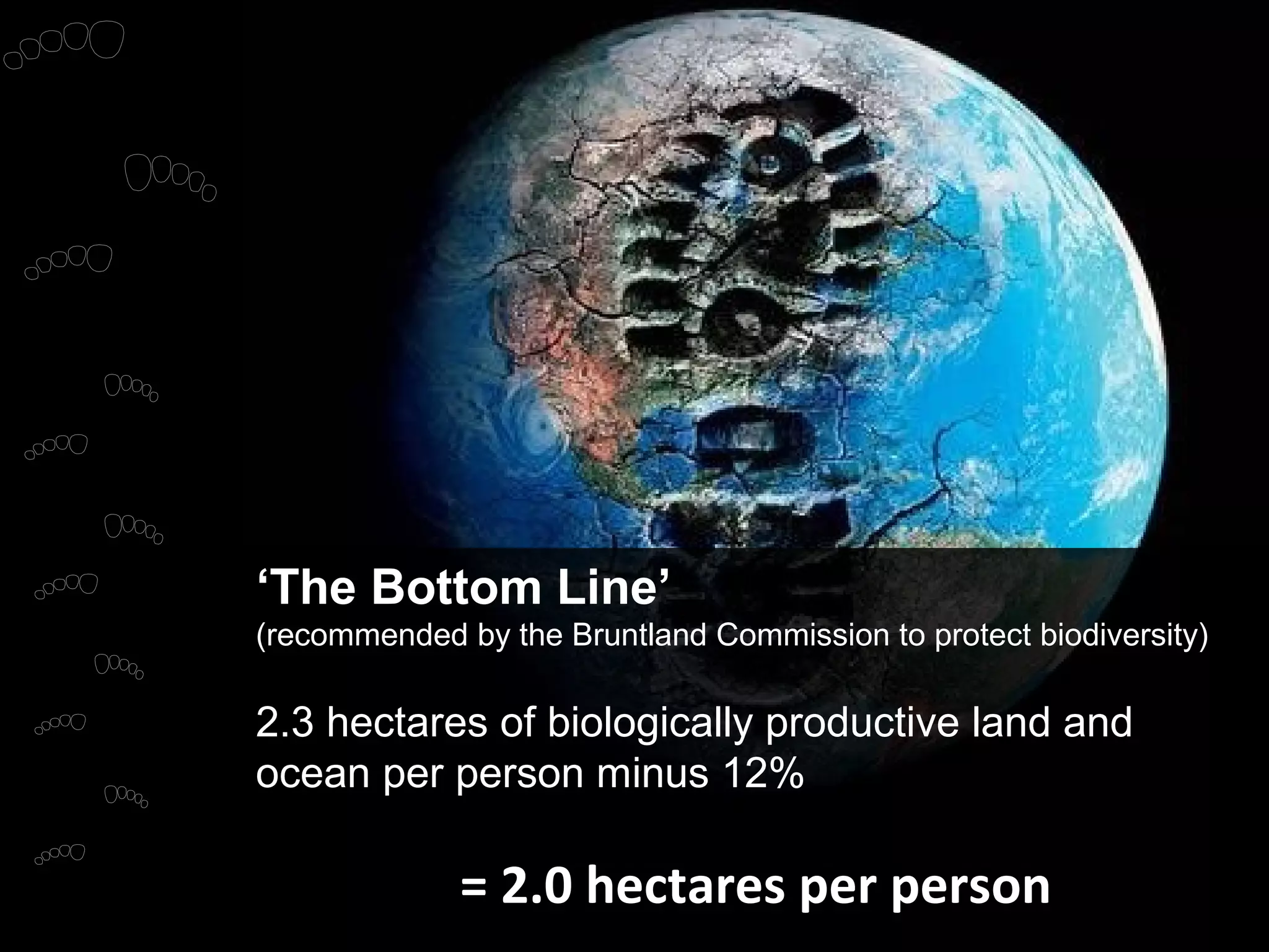 Ecological footprints introduction | PPT