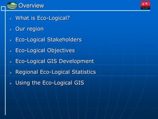 Eco-Logical GIS | PPTX