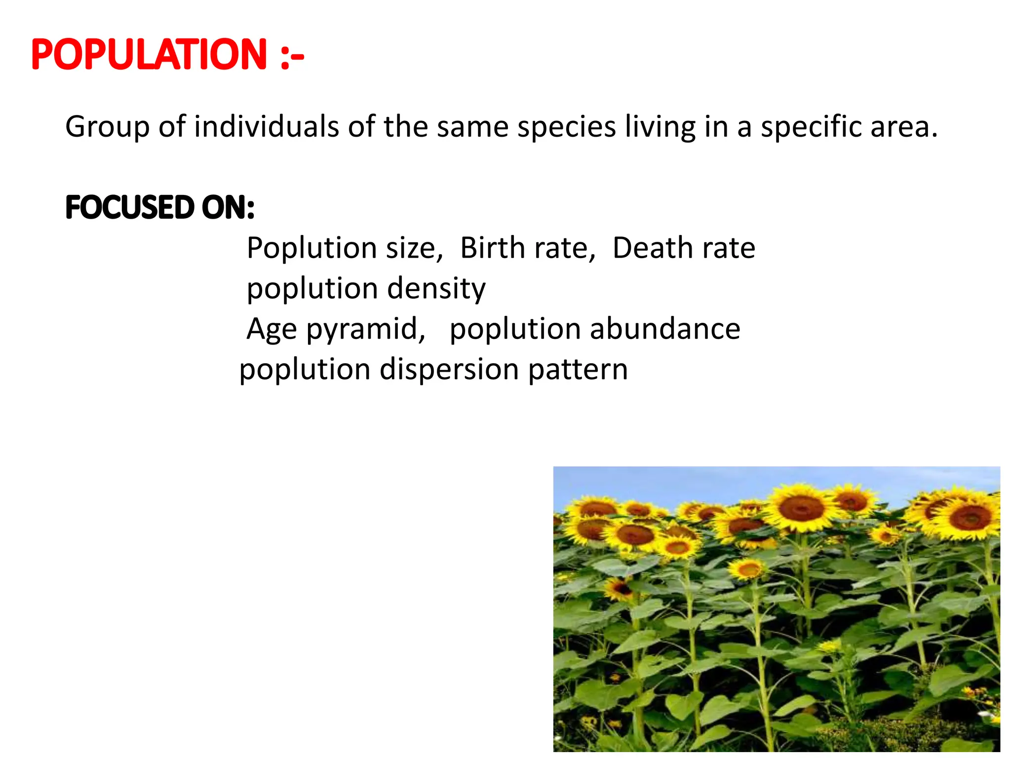 Ecological hierarchy.pptx single organism to biosphere | PPT