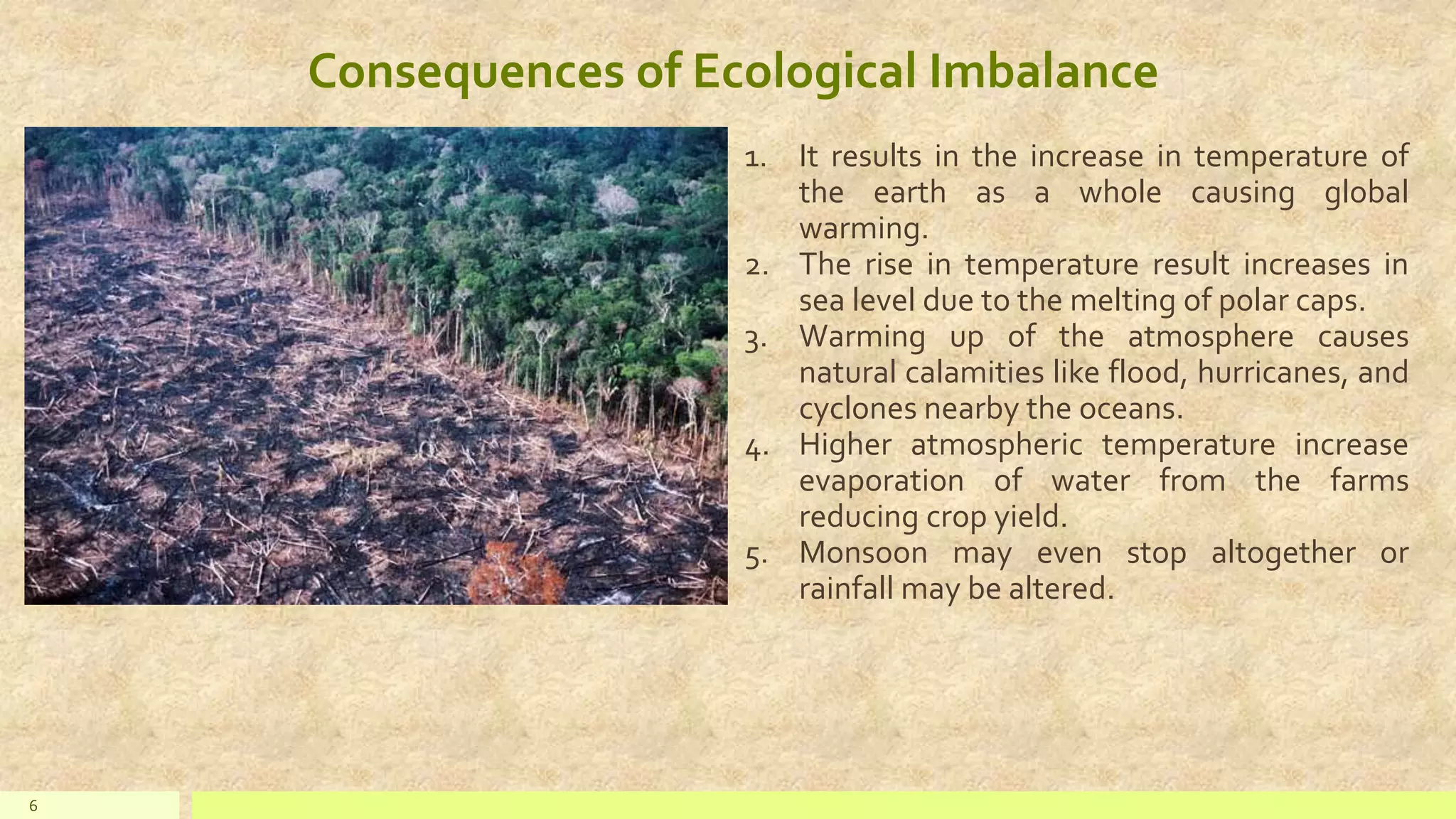 Ecological imbalance | PPTX