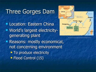 Ecological impacts of dams | PPT