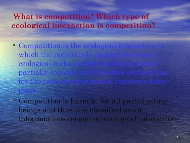 Ecological interactions | PPT