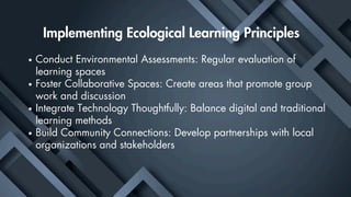 Ecological Learning Environment Educati- | PDF