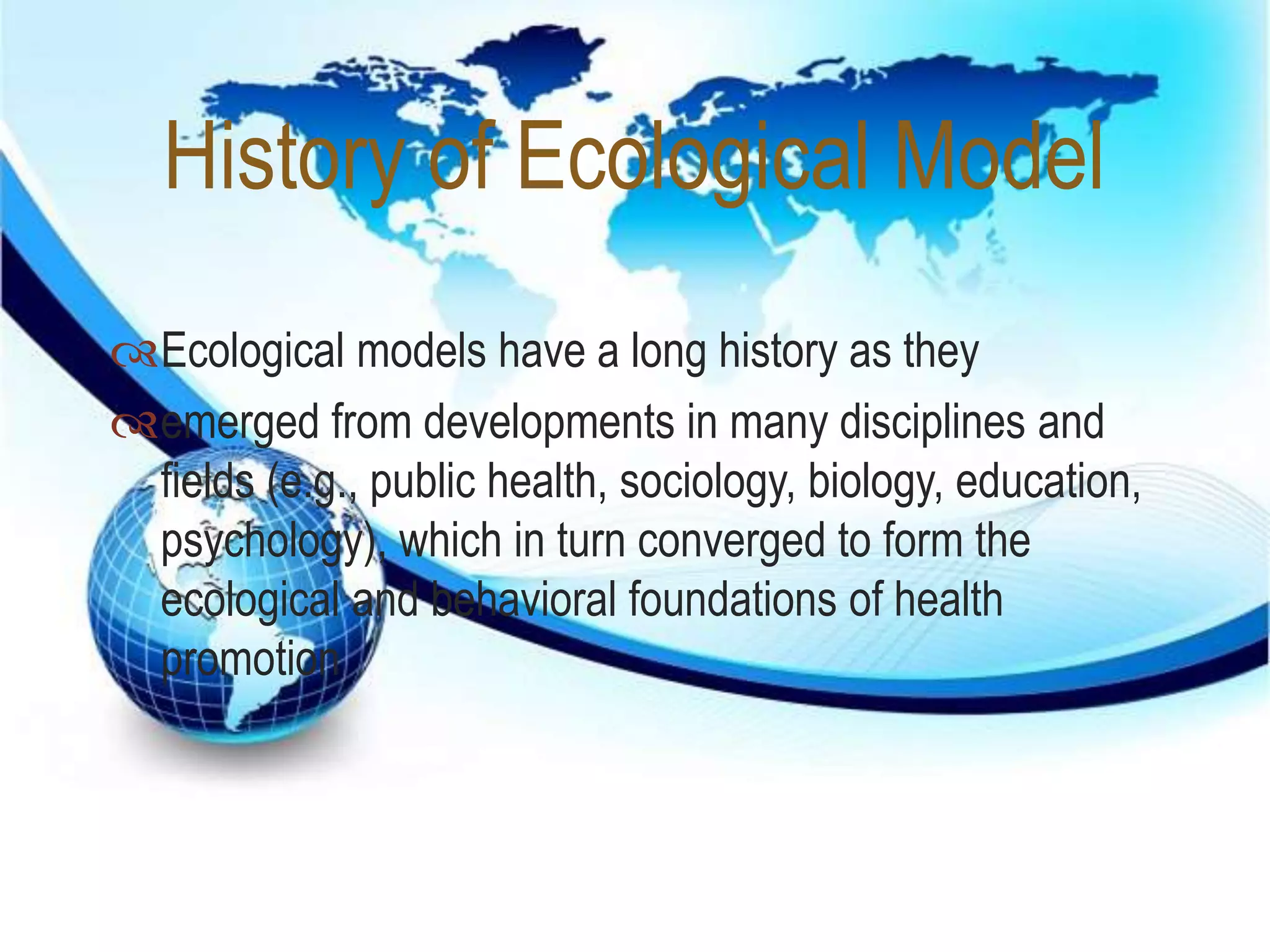Ecological model | PPTX