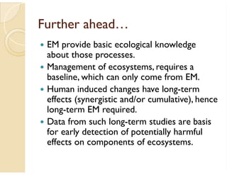 Ecological Monitoring Techniques | PDF