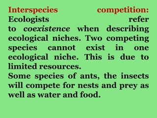 Ecological niche | PPTX