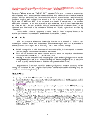 Ecological powder coating technology based on innovative solutions | PDF