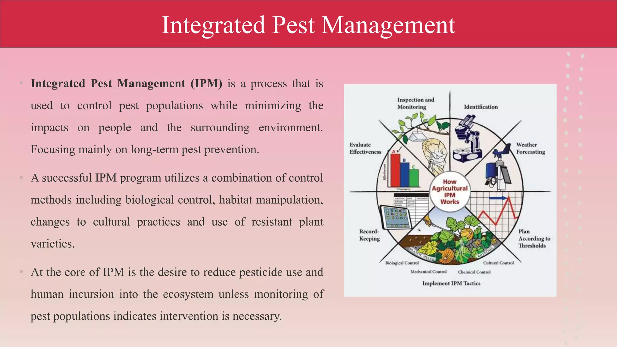 Ecological principles of IPM | PPTX